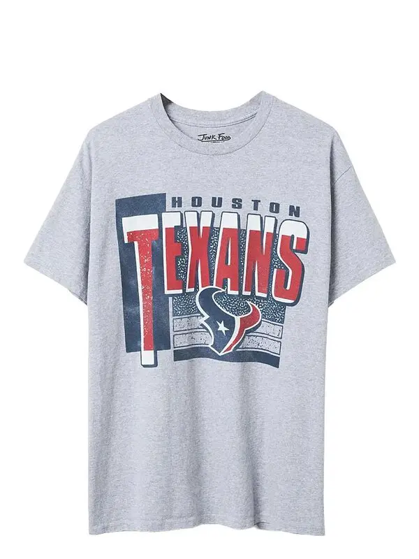 Junk Food Clothing Nfl Houston Texans Complete Tee - Heather Gray