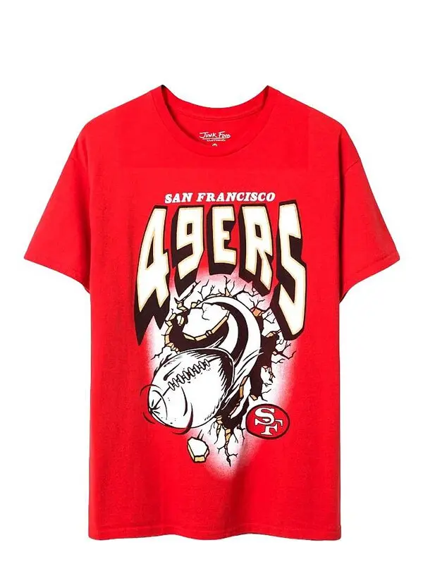Junk Food Clothing Nfl San Francisco 49ers Breakthrough Flea Market Tee - Red