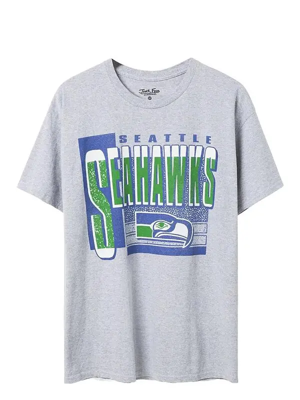 Junk Food Clothing Nfl Seattle Seahawks Complete Tee - Heather Gray