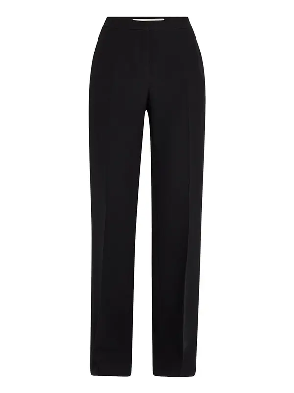 Lafayette 148 New York Saint Marks Straight Leg Trousers - Black