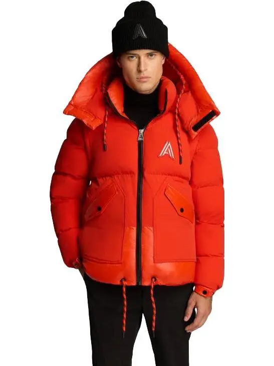ALPENHAUS Megeve 2-in-1 Relaxed Fit Puffer - Safety Orange