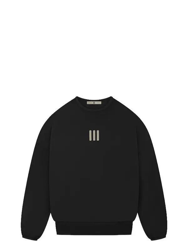 Fear Of God Athletics Heavy Fleece Crewneck Sweatshirt - Black
