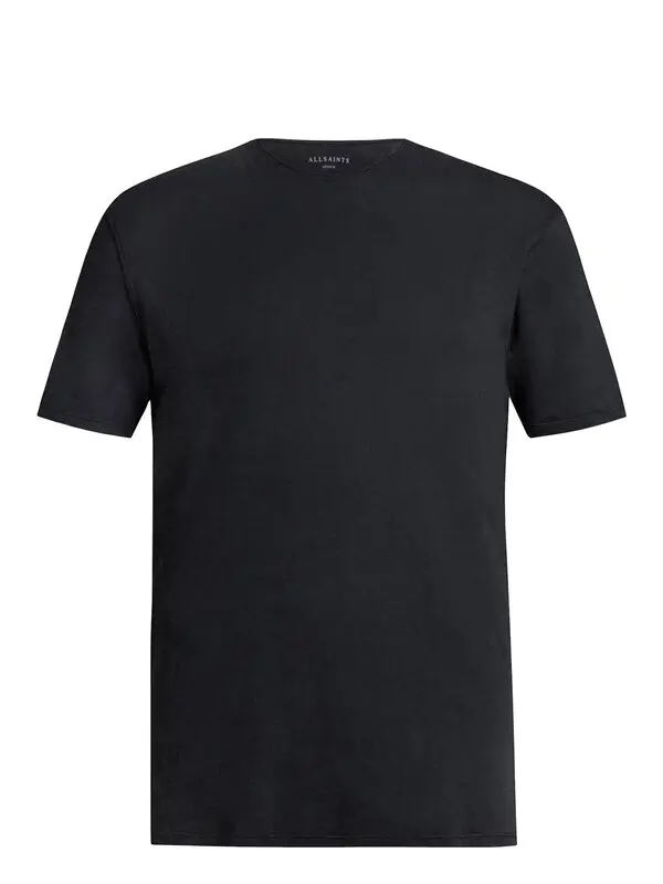 ALLSAINTS Organic Cotton Figure T-shirt - Black