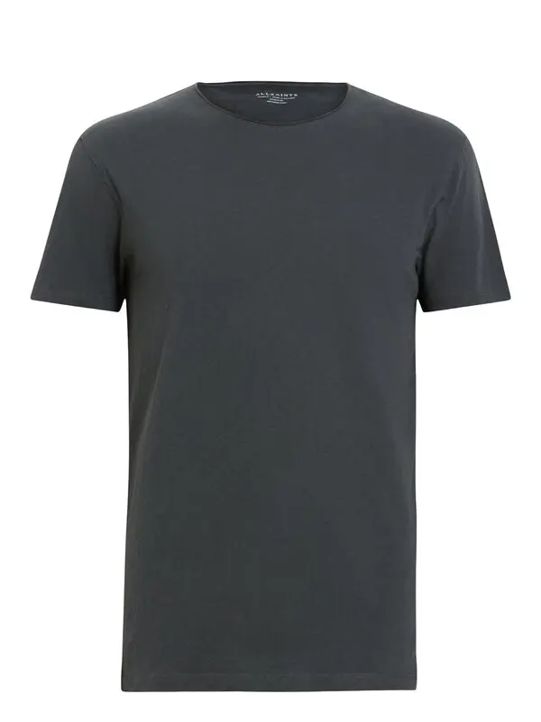 ALLSAINTS Organic Cotton Figure T-shirt - Grey