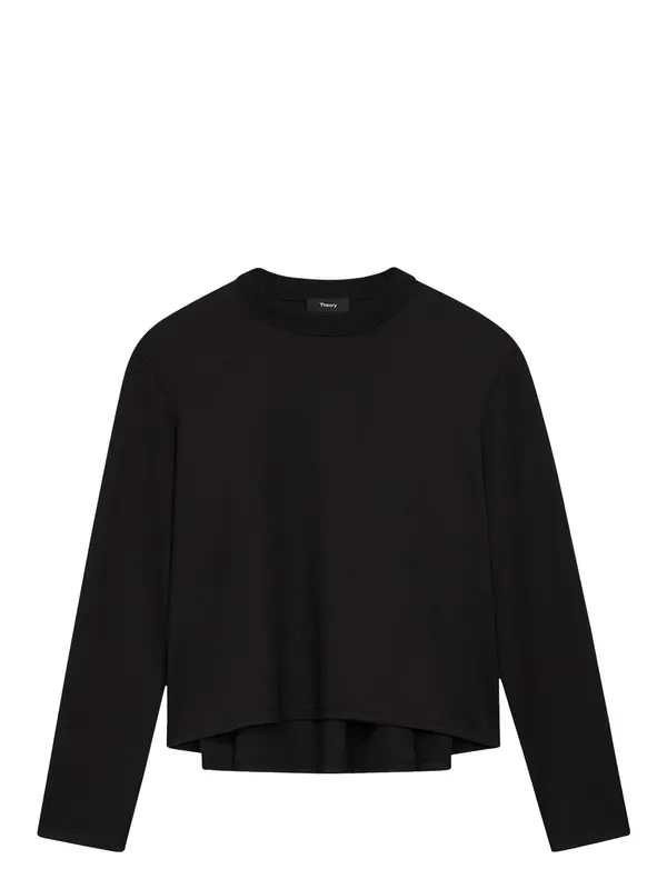Theory A-line Pullover - Black