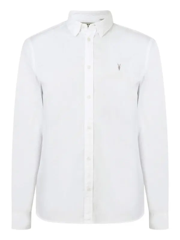 ALLSAINTS Stretch-cotton Hawthorne Shirt - White