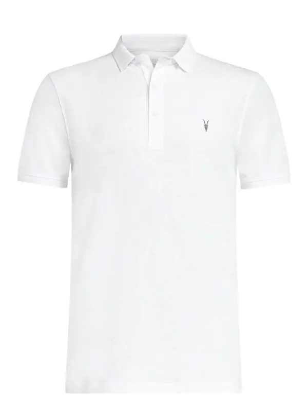 ALLSAINTS Organic Cotton Reform Polo Shirt - White