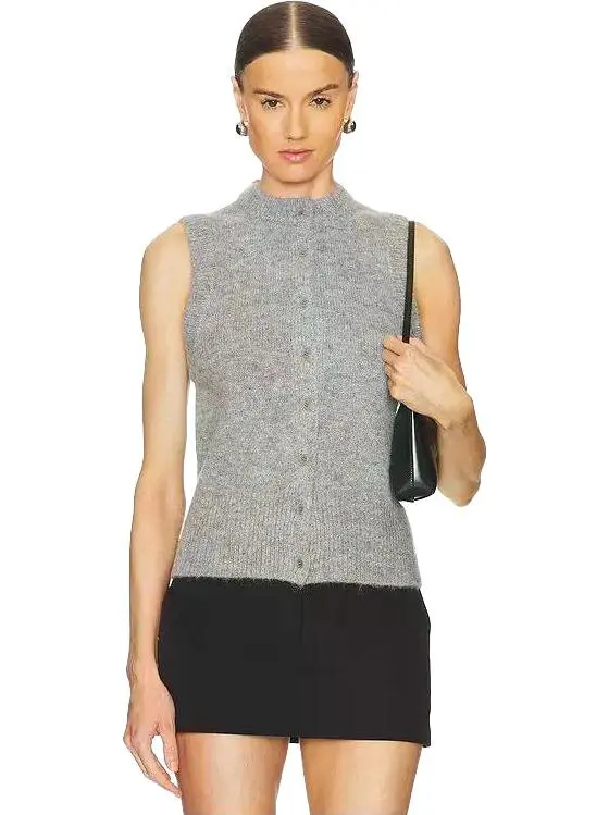 L'academie By Marianna Krysten Sweater In Grey - Heather Grey