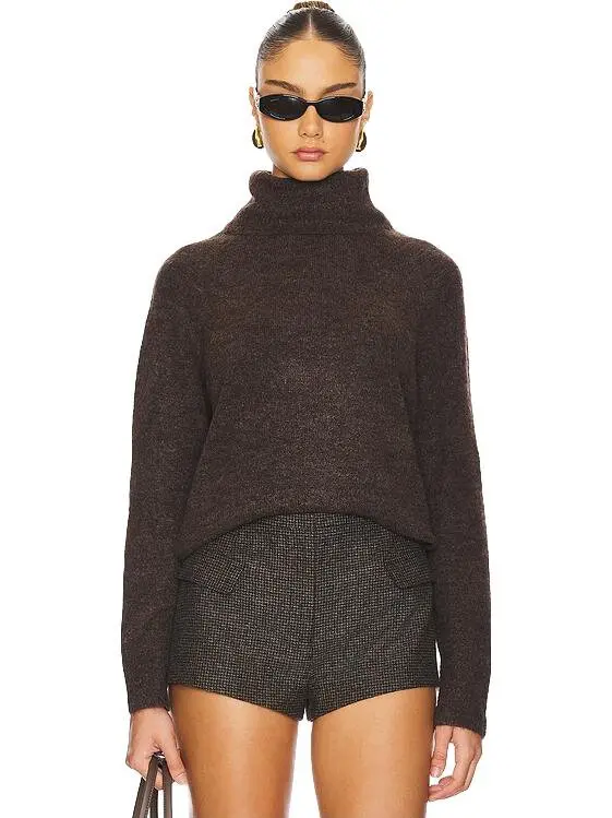 JOHN & JENN BY LINE Emmett Pullover Sweater - Chocolate