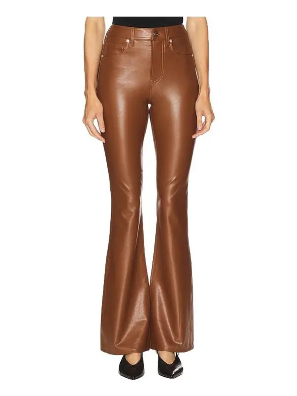 Veronica Beard Beverly High Rise Skinny Flare - Mahogany