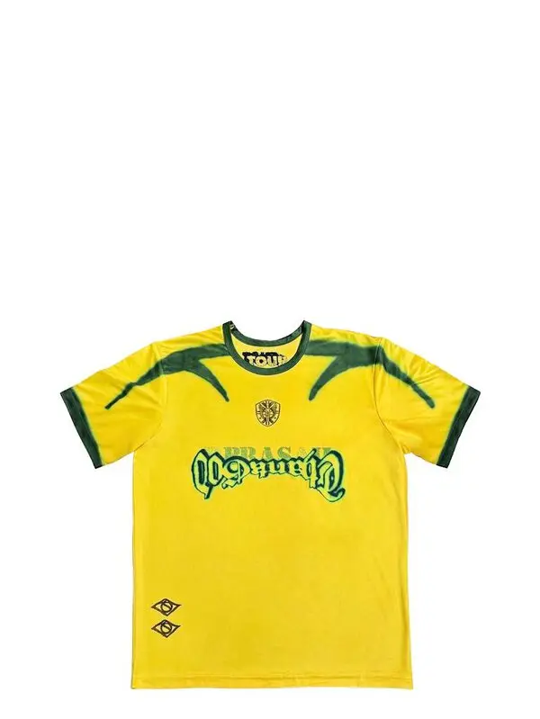 TRAVIS SCOTT Brazil Soccer Jersey - Yellow