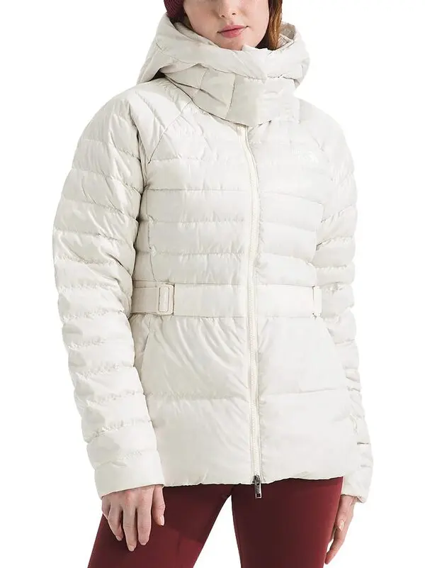 The North Face Ruby Hooded Jacket - White Dune