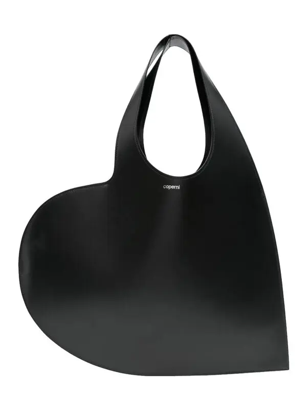Coperni Heart Shaped Shoulder Bag - Black