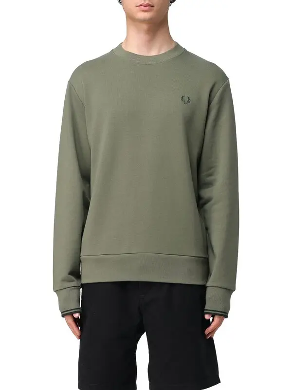 Fred Perry Sweatshirt - Bottle Green