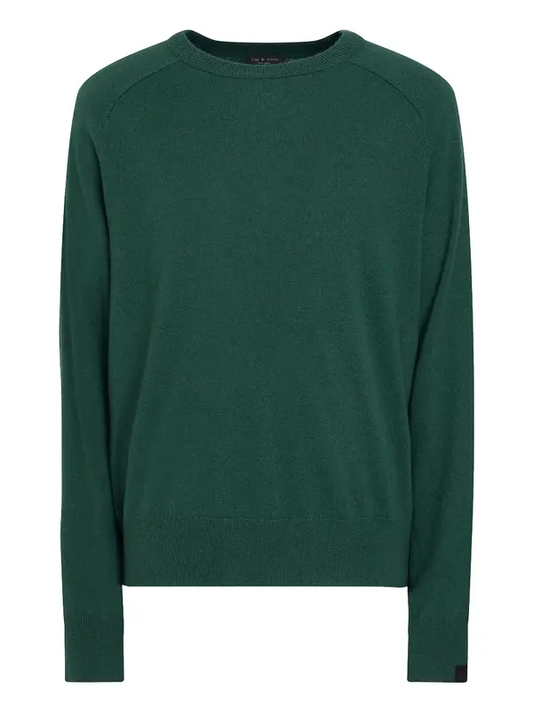 Rag & Bone Peter Cashmere Sweater - Emerald
