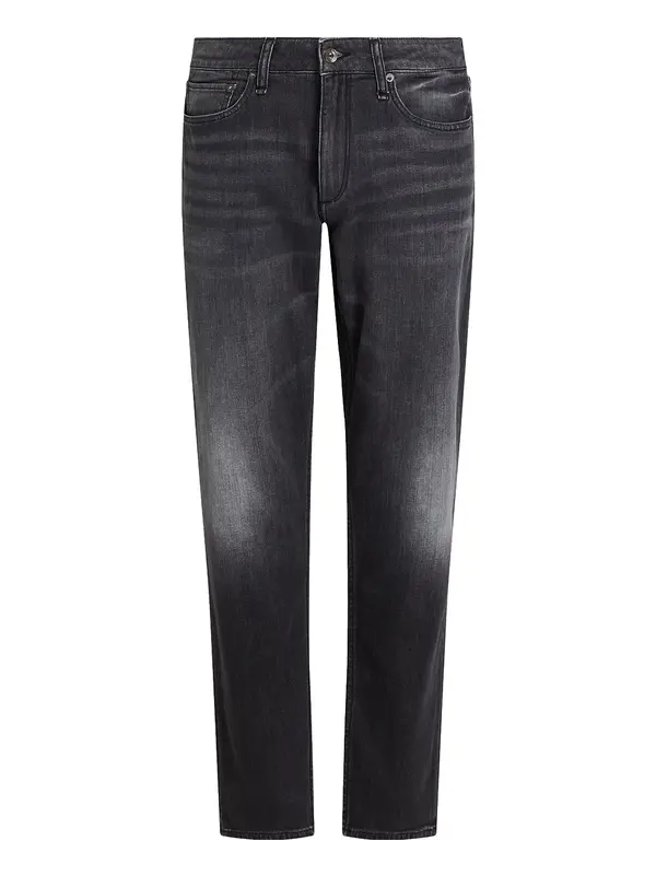 Rag & Bone Fit 3 Whiskered Denim Jeans - Black