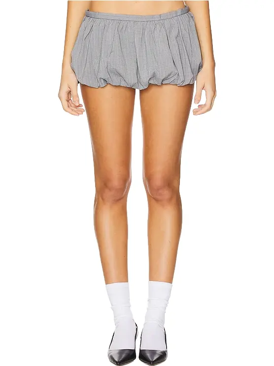 Lioness Un Tutu Mini Skort - Onyx Gingham