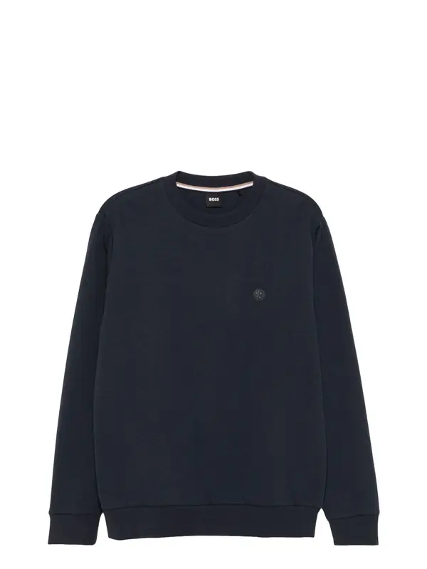 BOSS Crew-neck Sweatshirt - Blue