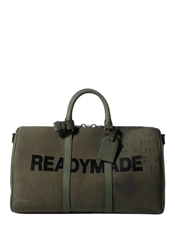 Readymade Logo-embroidered Duffle Bag - Green
