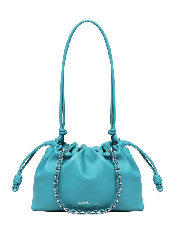 Loewe Leather Tote Bag - Blue
