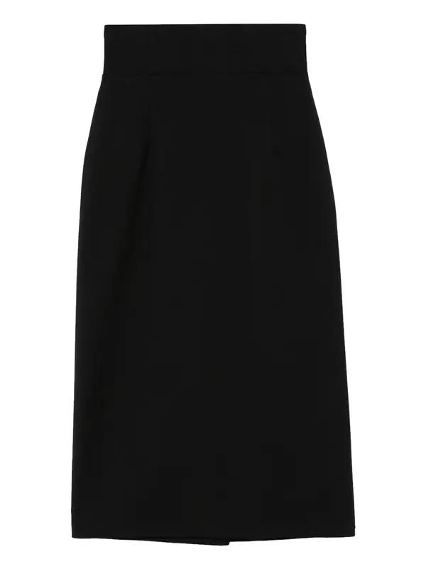 Sportmax Anny Midi Skirt - Black