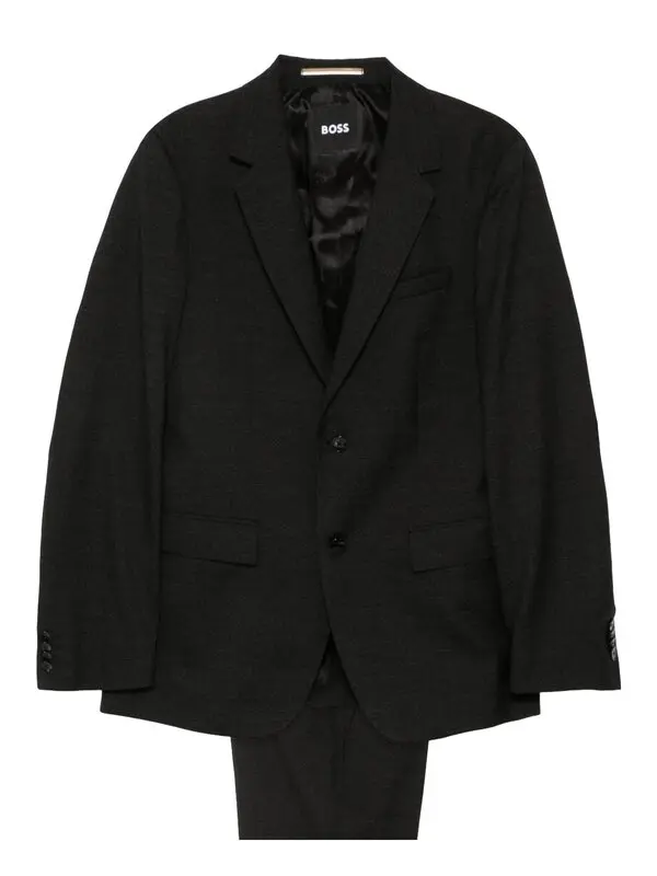 BOSS Single-breasted Suit - Black