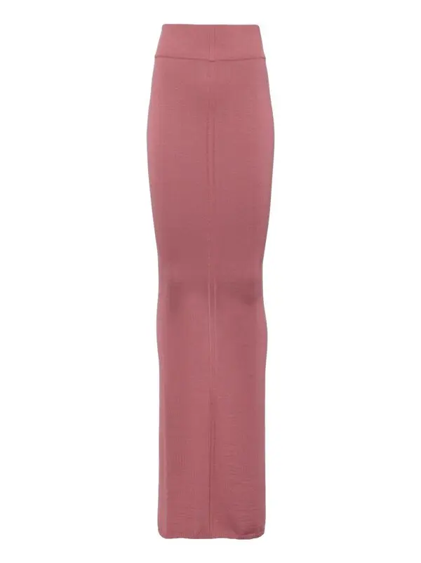 Rick Owens Knitted Skirt - Pink