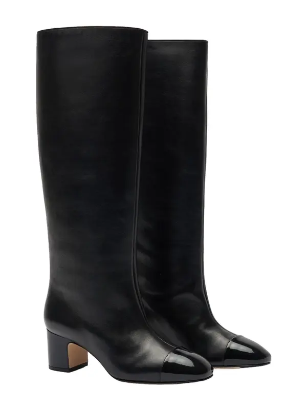SCAROSSO 65mm Marais Boots - Black
