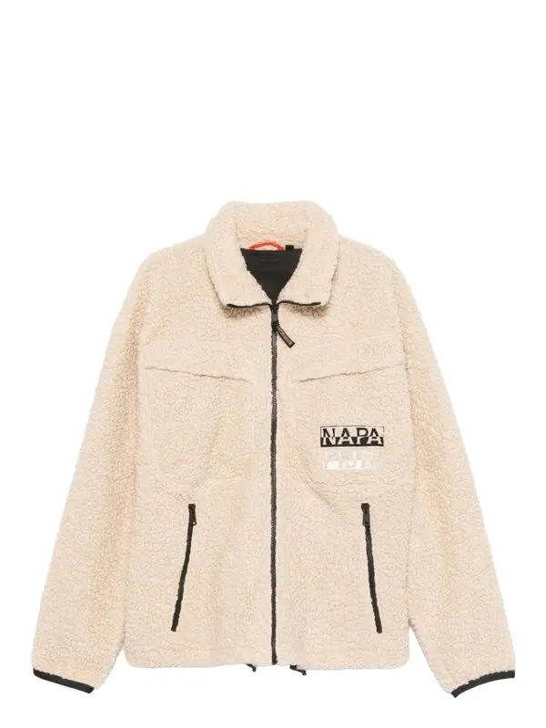 NAPAPIJRI Jaman Fleece Jacket - Neutrals