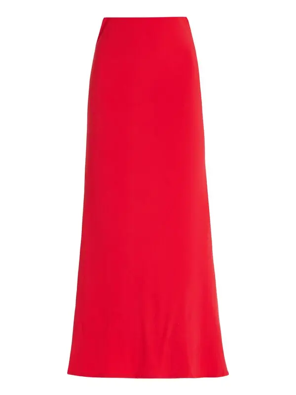 Bond Eye Freya Convertible Jersey Maxi Skirt - Red