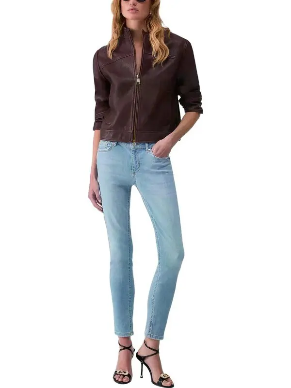 Liu Jo Bottom Up Skinny Jeans - Blue
