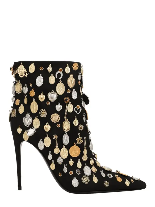 Dolce & Gabbana Stiletto Boots - Black