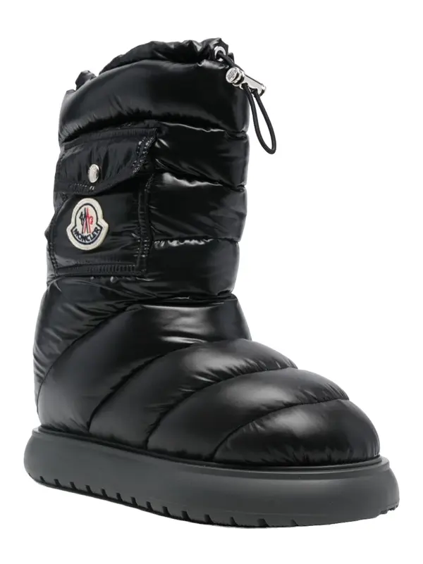 Moncler Gaia Pocket Boots - Black