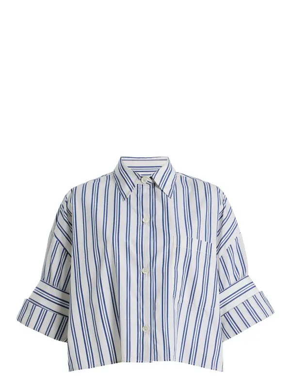 TWP Next Ex Cotton Shirt - Stripe
