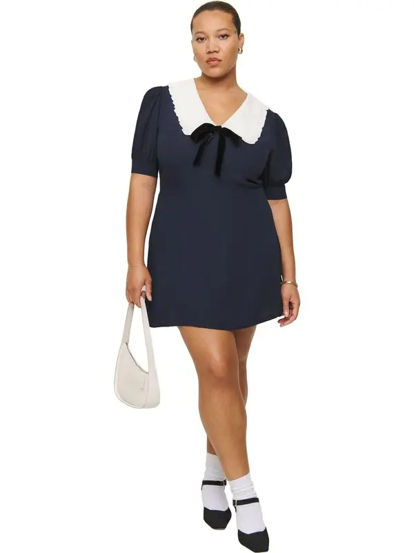 REFORMATION Kaylia Dress - Blue