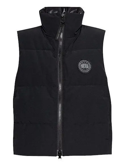 Canada Goose Label Grandview Cropped Vest - Black
