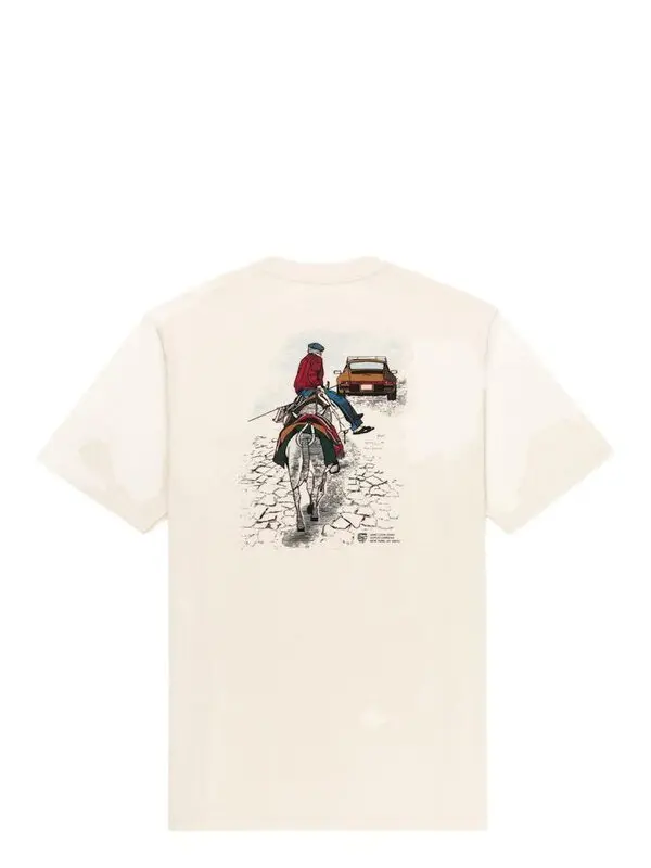 Aimé Leon Dore X Porsche 911sc Pappou Graphic T-shirt - Off White