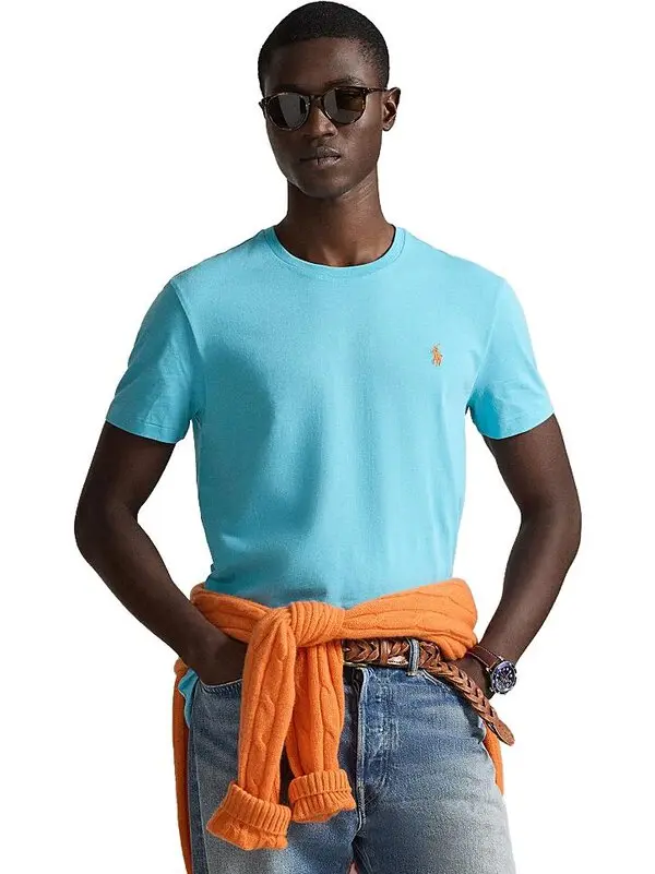 Polo Ralph Lauren Classic Fit Crewneck Tee - Blue