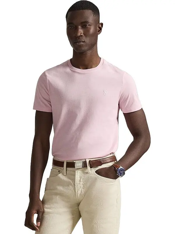 Polo Ralph Lauren Classic Fit Crewneck Tee - Pink
