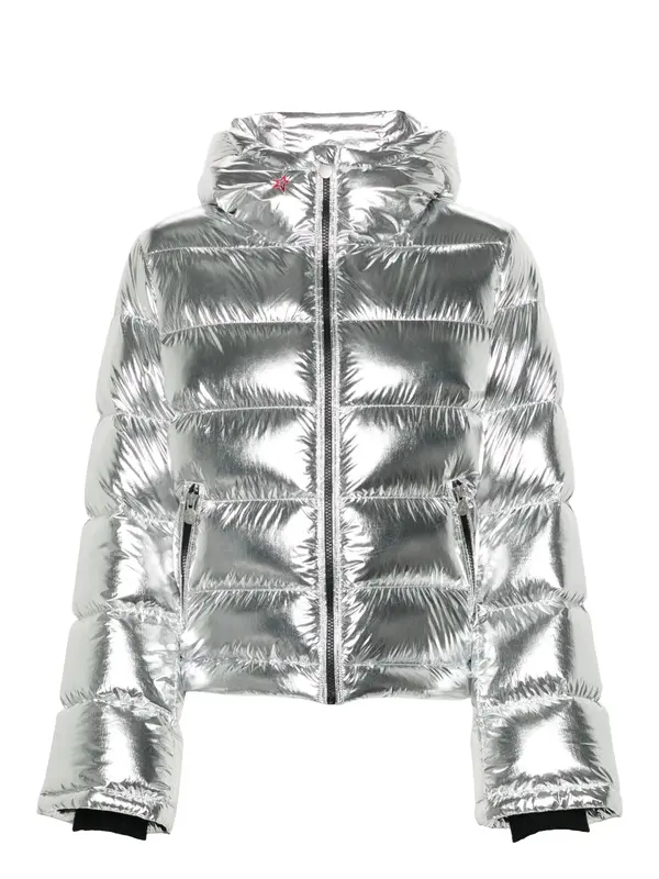 Perfect Moment Metallic Flare Jacket - Silver
