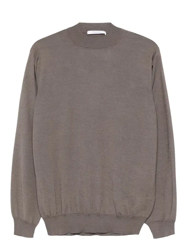 CRUCIANI Fine-knit Sweater - Brown