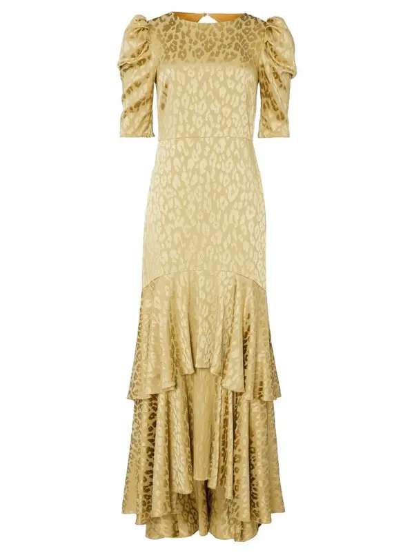 TEMPERLEY LONDON Willow Maxi Dress - Gold
