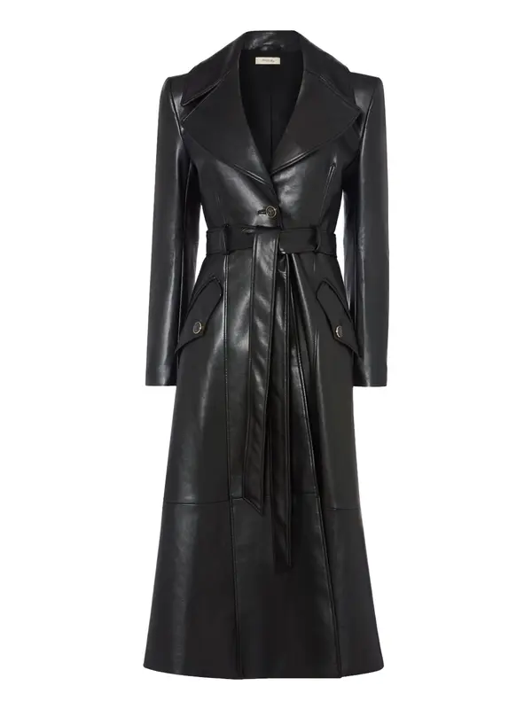 TEMPERLEY LONDON Reynaldo Trench Coat - Black