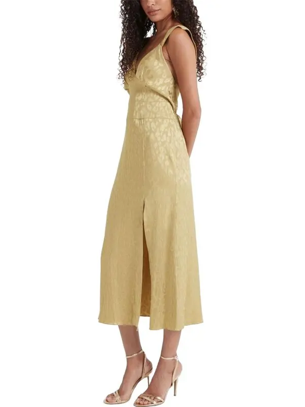 TEMPERLEY LONDON Willow Midi Dress - Gold