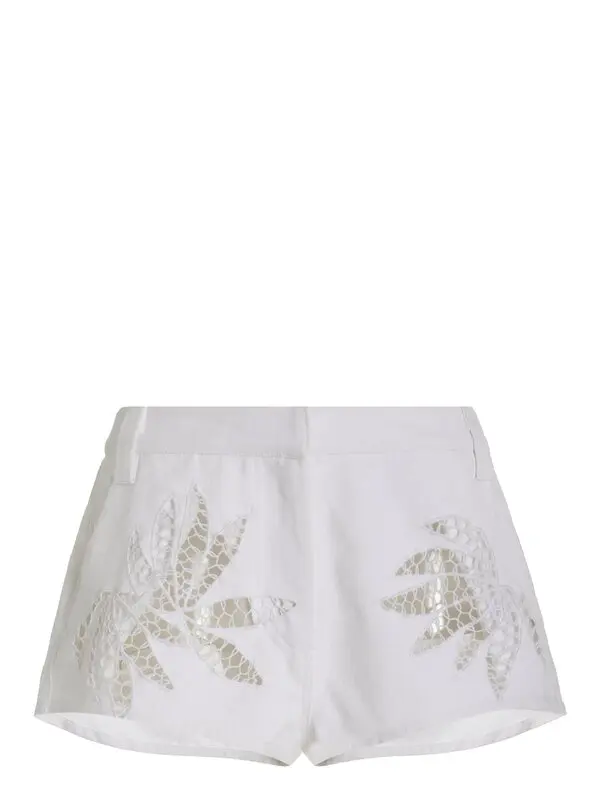 DIOTIMA Rider Cotton Shorts - White