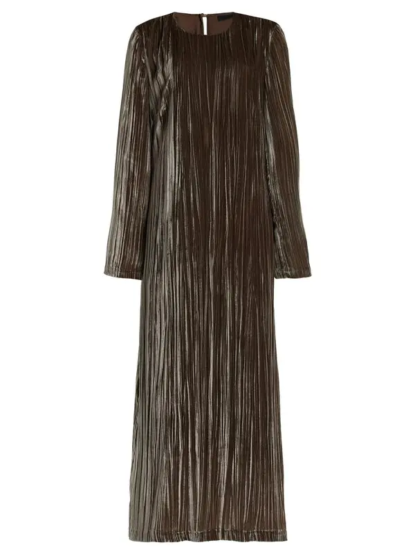 Jenni Kayne Exclusive Stella Velvet Dress - Metallic