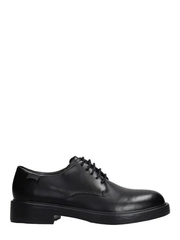 Camper Dean Lace Up Shoes - Black