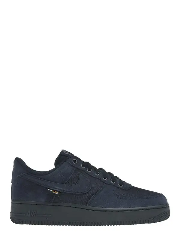 Nike Air Force 1 Low '07 Cordura Sneakers - Dark Obsidian/black