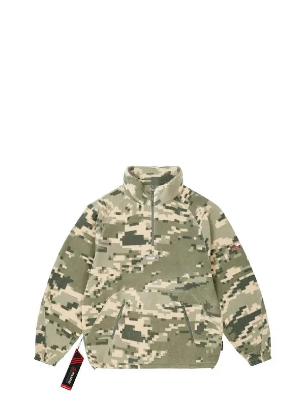 PALACE Polartec 1/2 Zip Jacket - Tiger Digi Camo