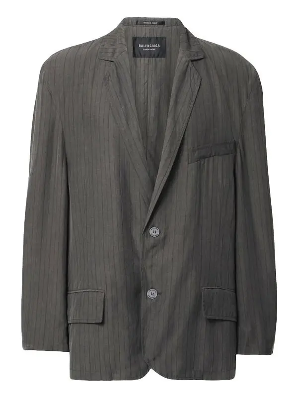 Balenciaga Fluid Blazer - Black